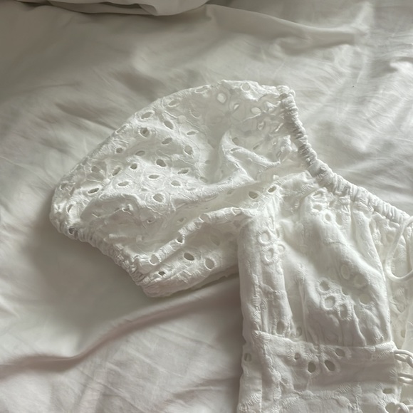 saboluxe | Tops | Saboluxe Lucien Be Eyelet Top | Poshmark